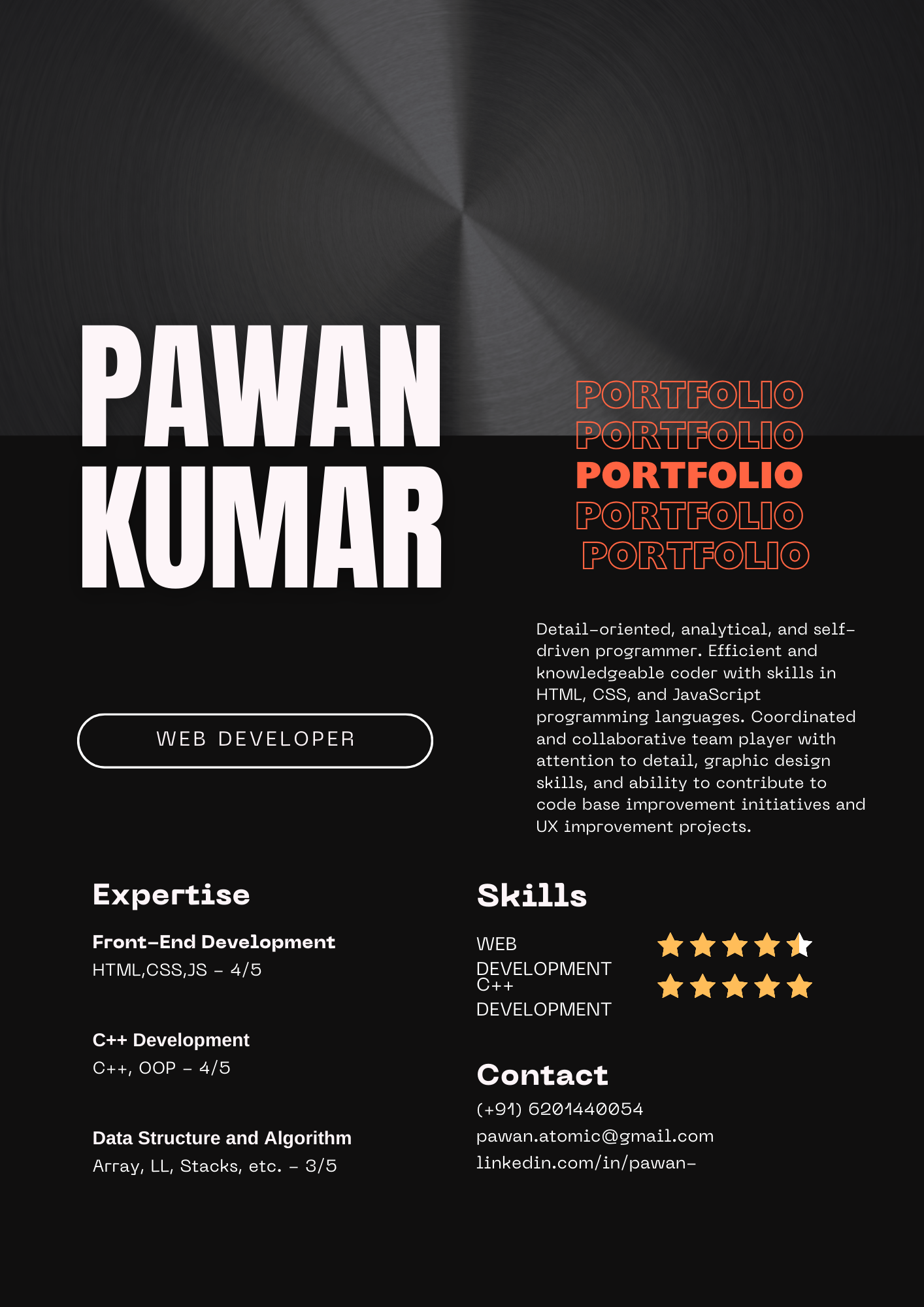 Pawan's Portfolio
